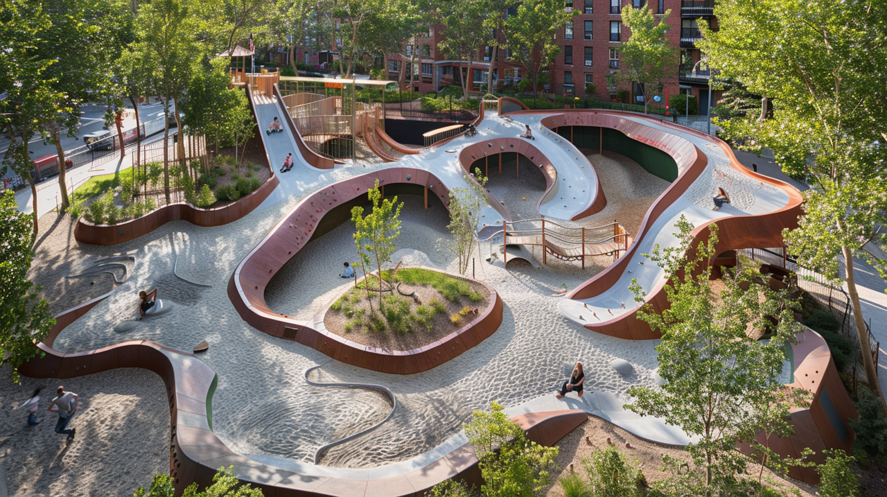 Playgrounds as Social Hubs: Encouraging Community Engagement – Infinite Recreation